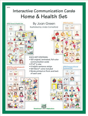 Home and Health Interactive Communication Cards - Home