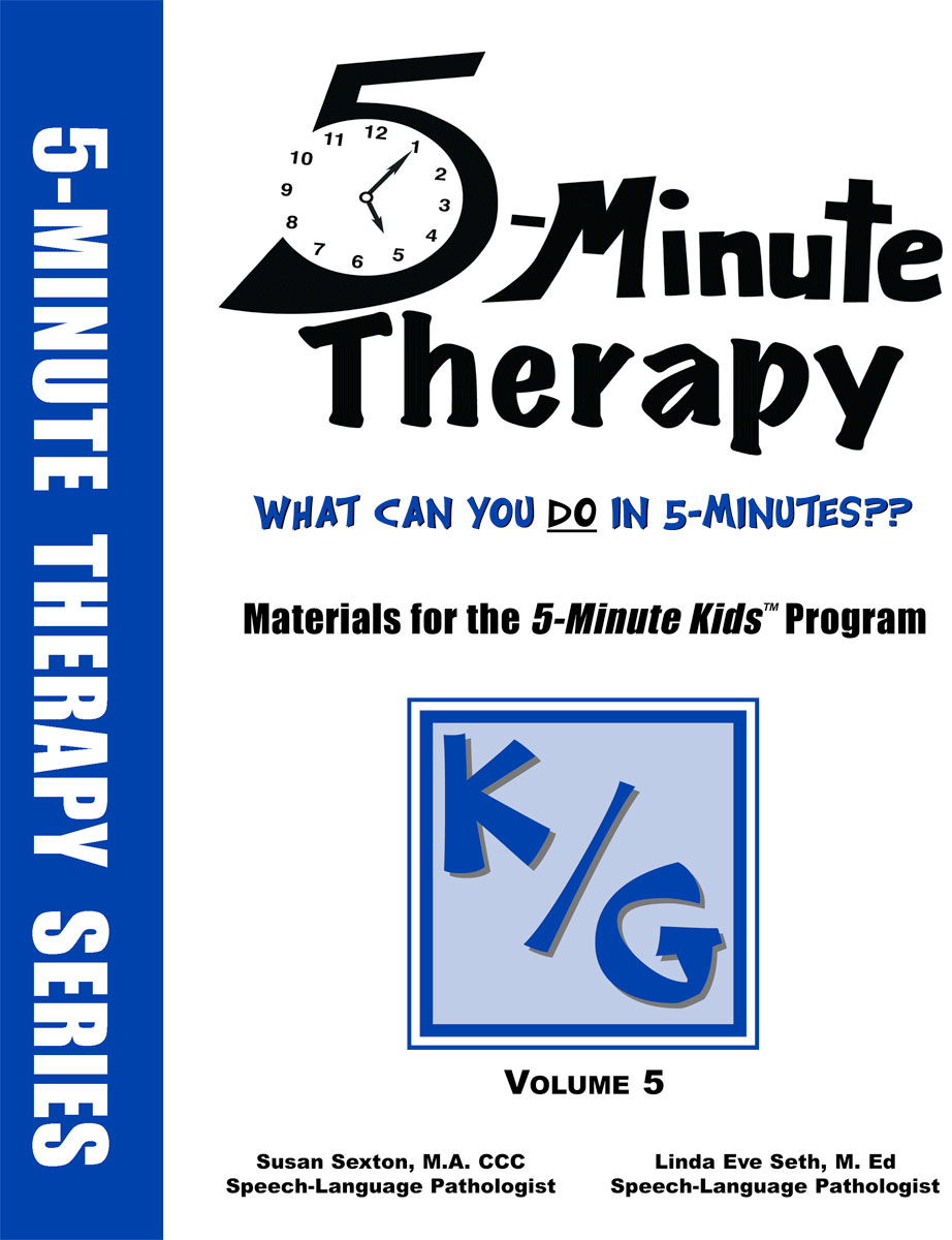 5 Minute Kids Articulation Program K and G