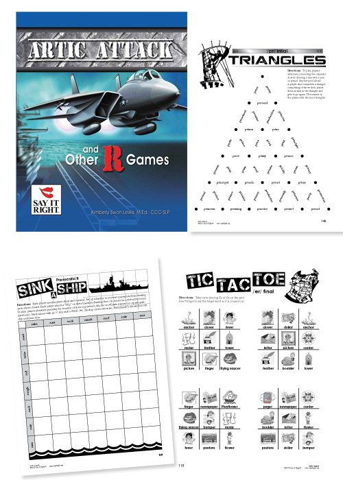 Artic Attack and Other R Games - Vocalic R Practice Activities Digital ...