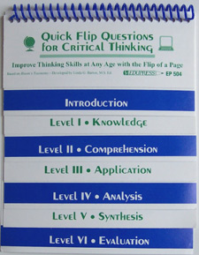Quick Flip Resources Questions for Critical Thinking - Home
