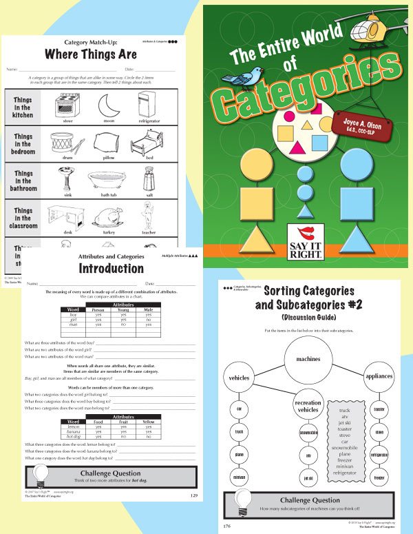 Entire World of Categories: Teach the Cognitive Learning Process