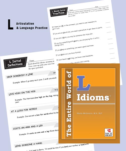 The Entire World of L Idioms
