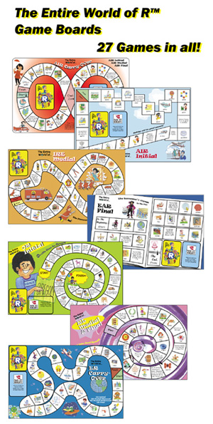 Vocalic R: The Entire World of R Game Boards