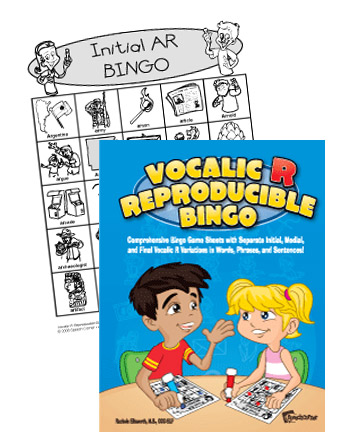Vocalic R Reproducible Bingo