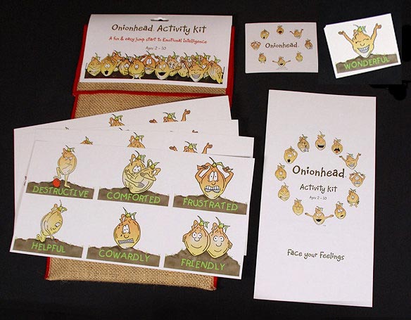Onionhead Activity Kit - Helps Children Find Their Feelings